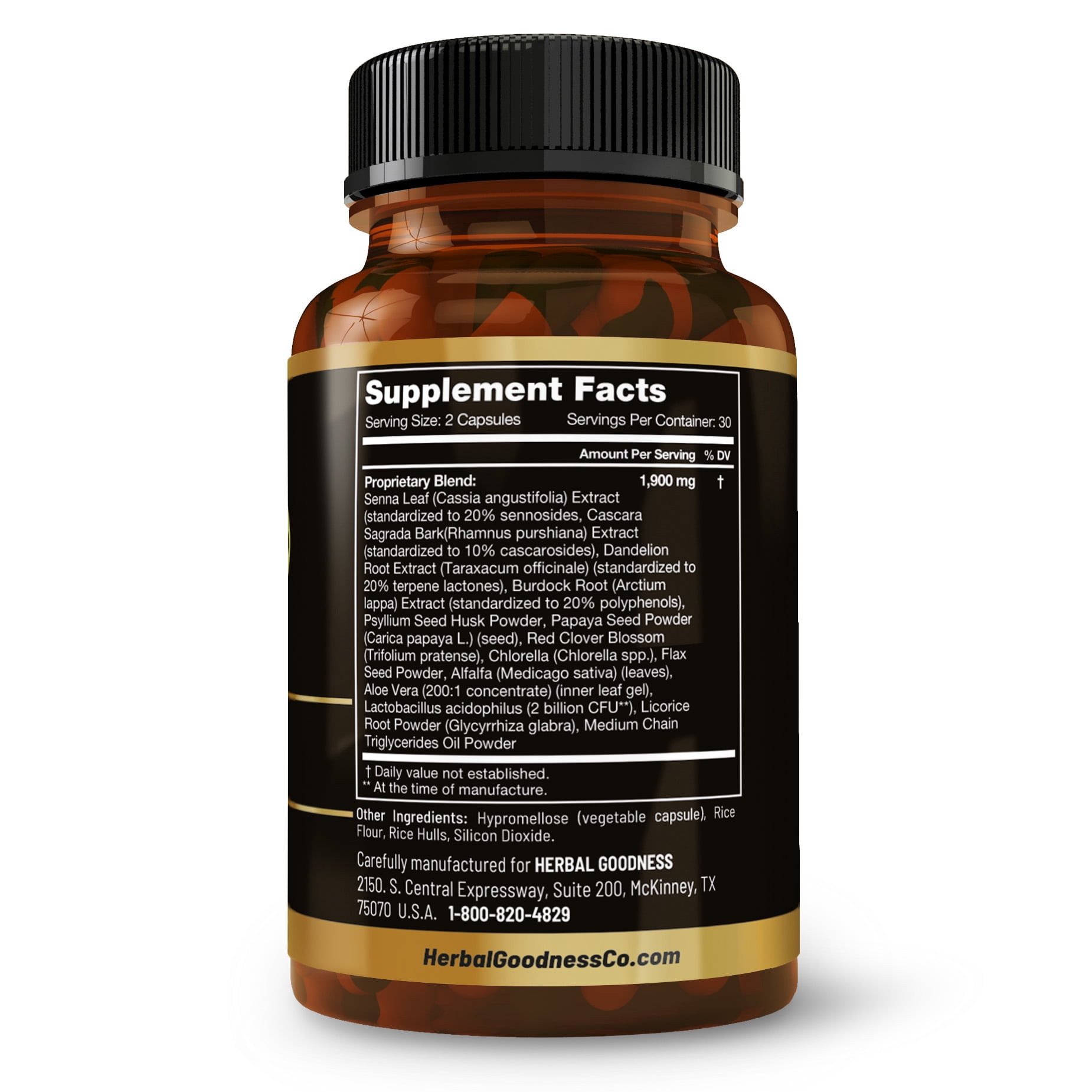 15 Day Detox Capsules 60ct - Detox Cleanse Probiotics for Women and Men ...