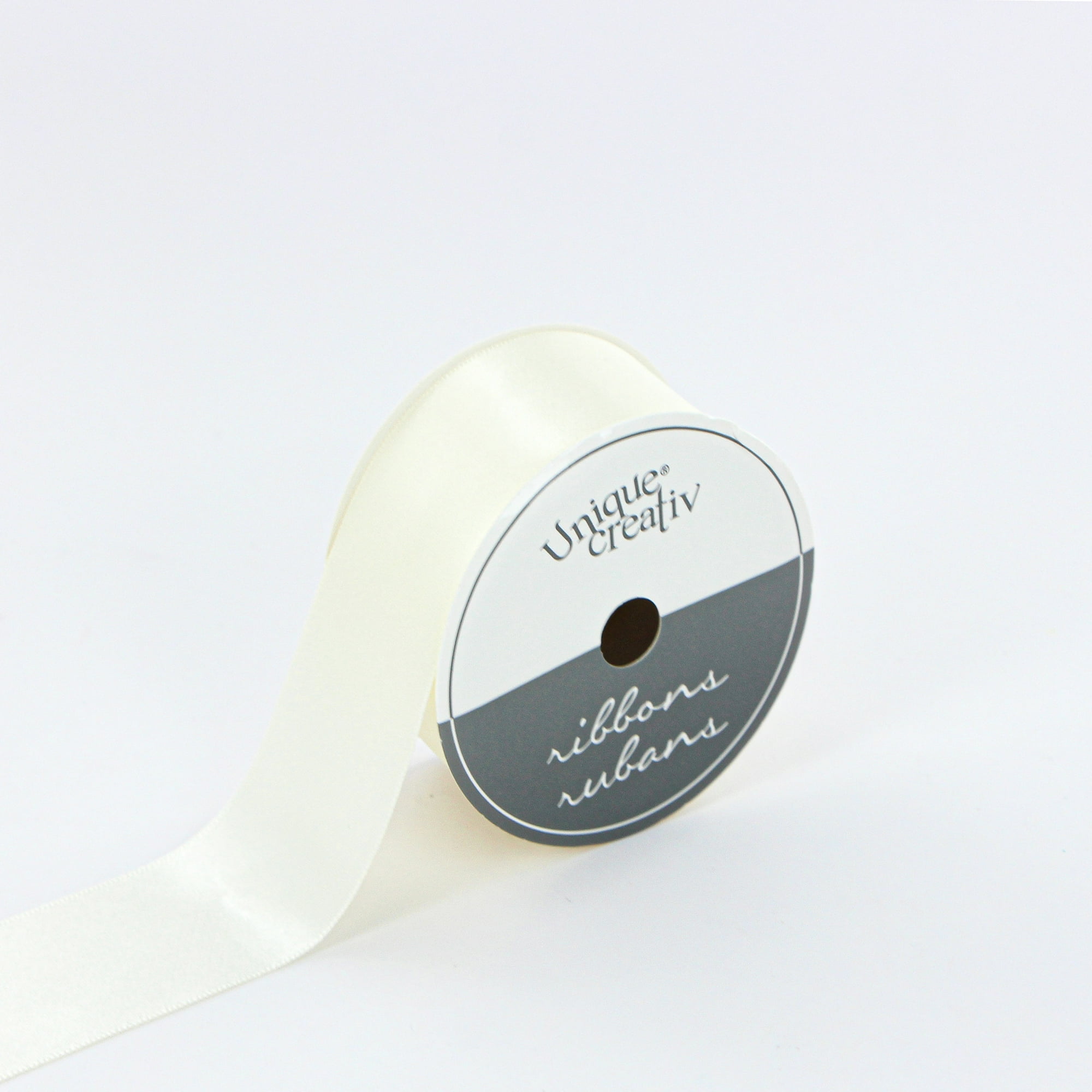 Click here for Unique Creativ  Ribbon  Single Face Satin  White... prices