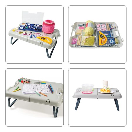 Folding Table Travel Desk Storage Case Lightweight Portable Storage ...