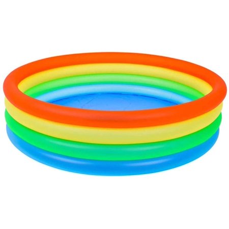 Kids Pool Inflatable Color Circle, Paddling Pool Baby, Swimming Pools ...