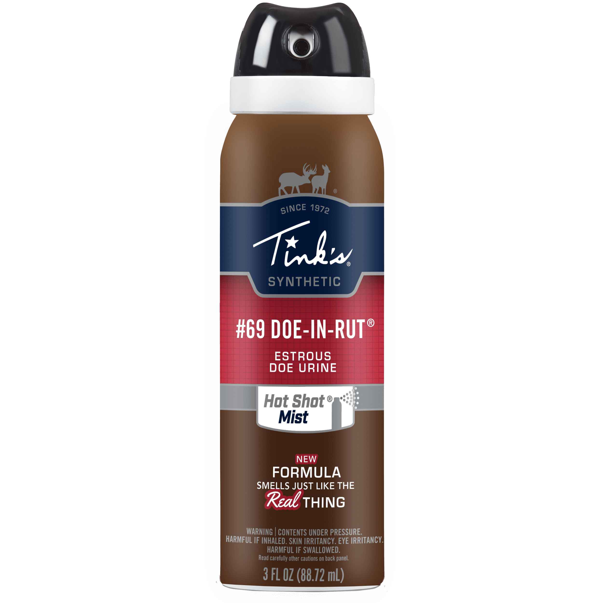 Tink's #69 Doe-In-Rut Synthetic Estrous Doe Urine Hot Shot Mist 3 oz ...