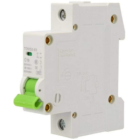 TOMG3-63 Miniature Circuit Breaker 230V/400VAC 1P C-type Circuit ...