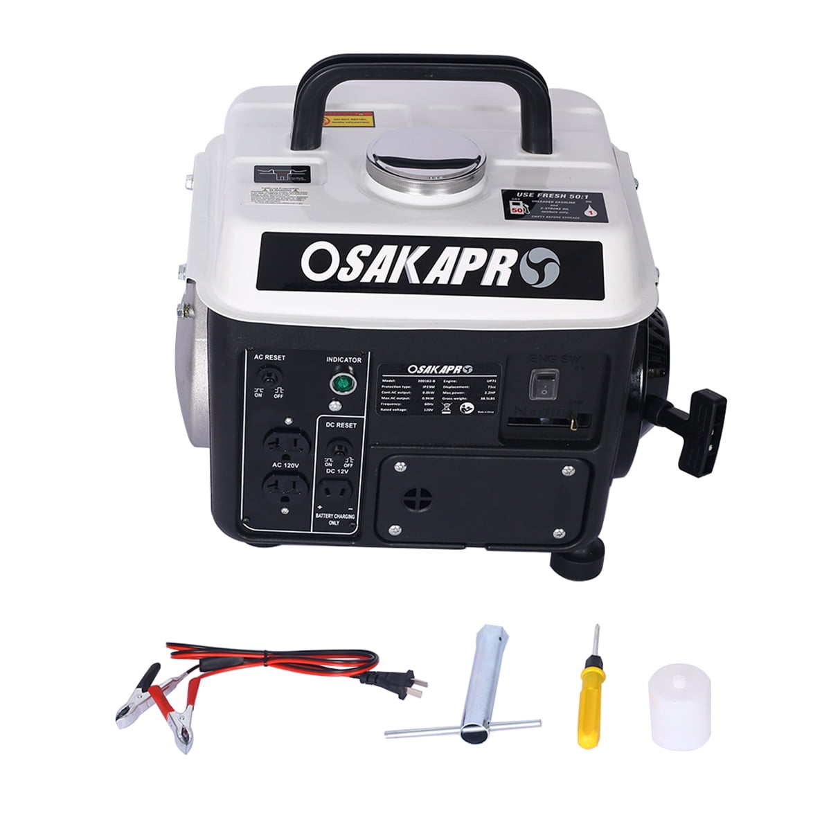 Buy Osakapr PA-91 Portable Generator 900 Watt Gasoline Generator with 2 ... Buy Osakapr PA-91 Portable Generator 900 Watt Gasoline Generator with 2 ...
