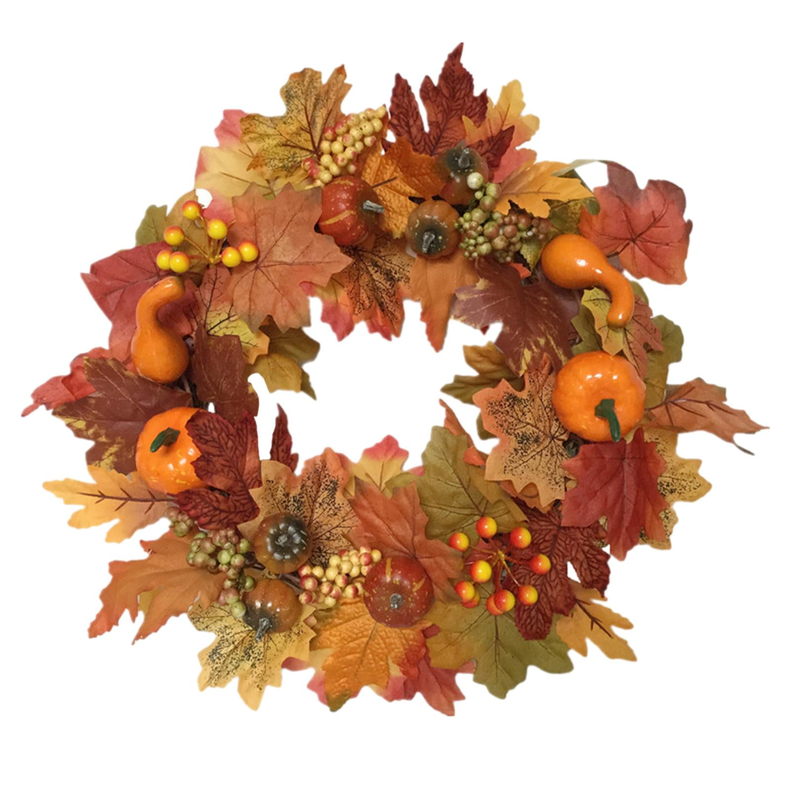 Click here for Shangren Fall Pumpkin Wreath Artificial Pumpkins A... prices