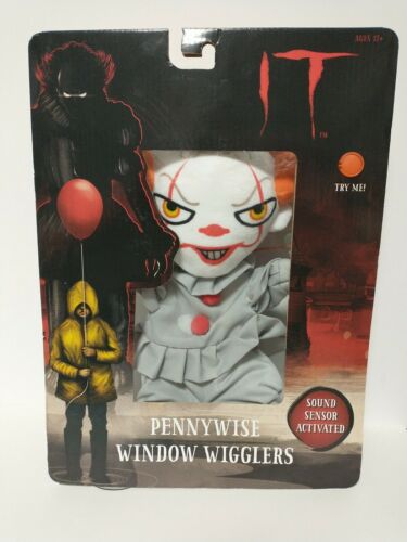 12 Inch IT Pennywise Animated Window Wiggler Halloween Plush with Sound ...