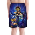 Kids Yu Card Gi 0h Beach Shorts with Mesh Liner Swim Trunks Swim Shorts ...