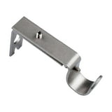 SPRING PARK Adjustable Iron Hang Center Support Curtain Rod Bracket ...