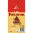 Tiny Toblerone Milk Chocolate Bars with Honey and Almond Nougat, 8.46 ...
