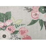 Rugs America Hanna VA40C Rose Garden Gray Floral Transitional Beige ...