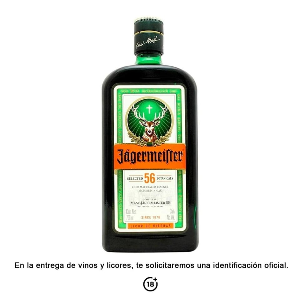 Licor Jagermeister 700 ml | Walmart en línea