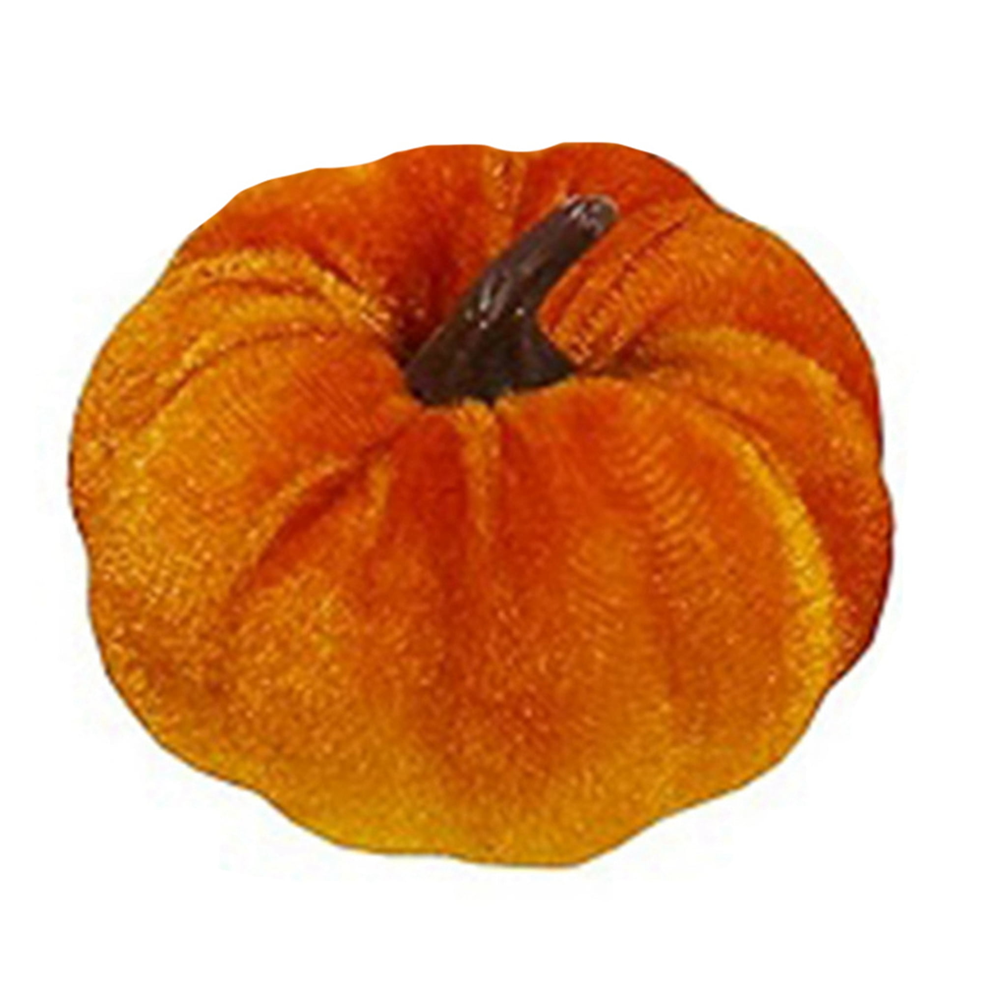 Gureui Mini Velvet Pumpkins, Fall Harvest Small Artificial Pumpkins for ...