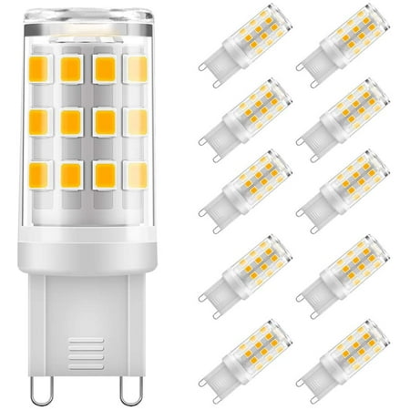 HEIBIN G9 LED Bulb, 5W Equivalent to 50W G9 Halogen, 500LM, Warm White ...