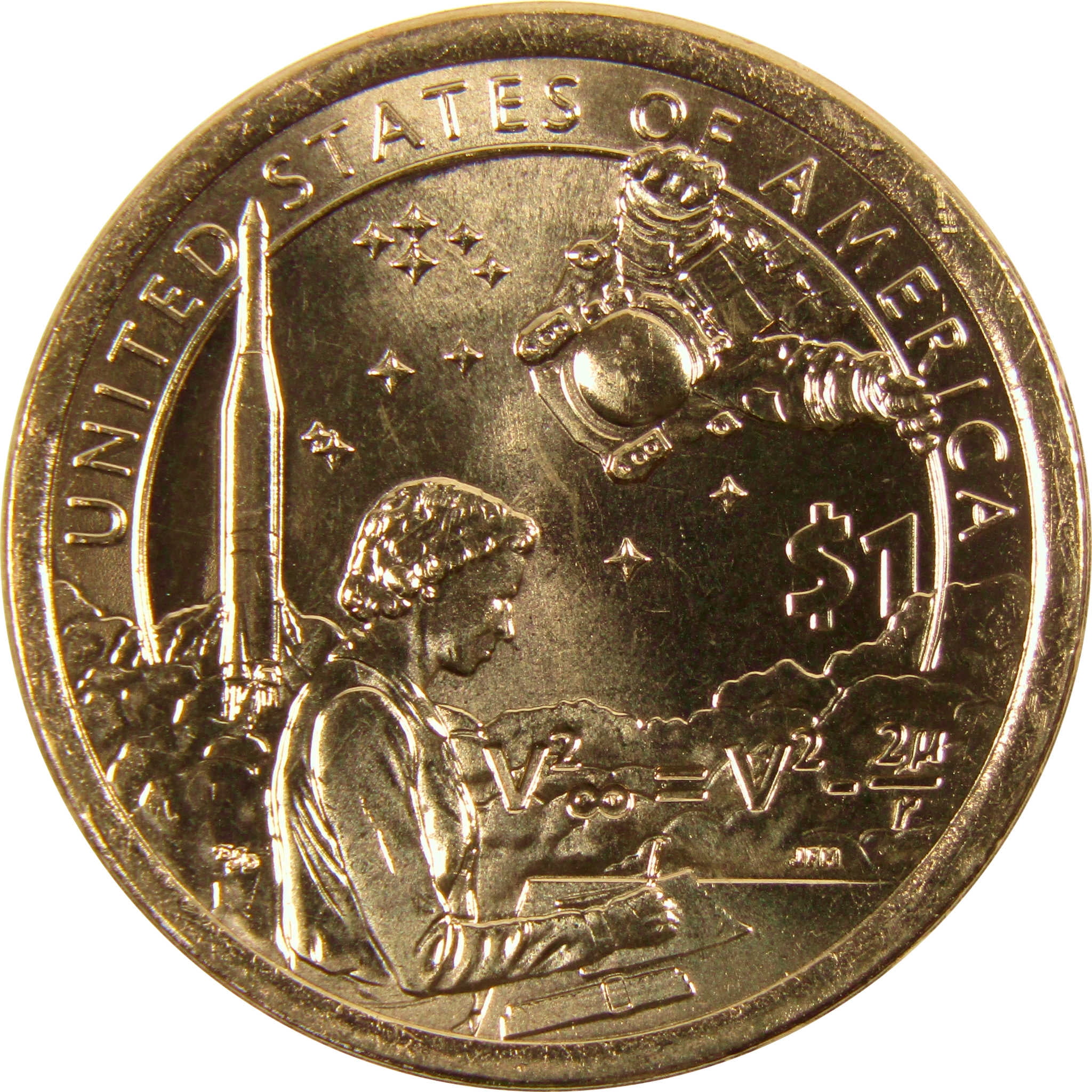 2019 D American Indians in Space Native American BU Uncirculated $1 ...