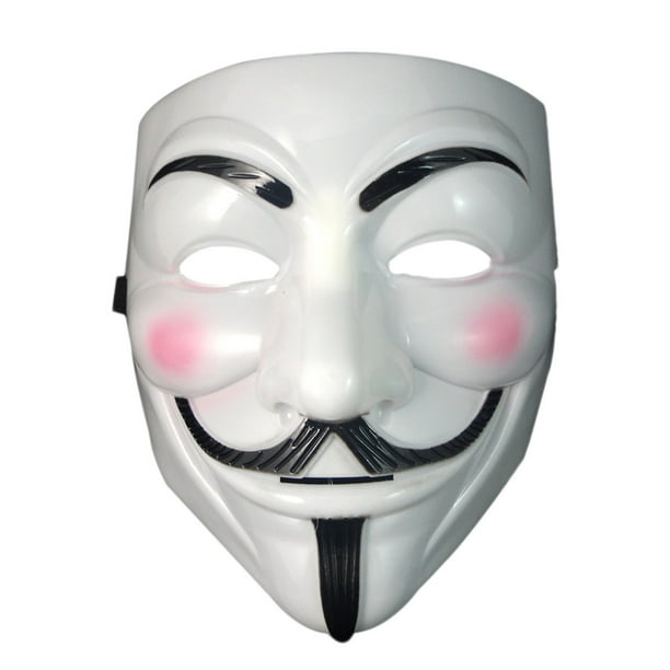 Tema de película V para Vendetta Anonymous Guy Hacker Cosplay máscara ...