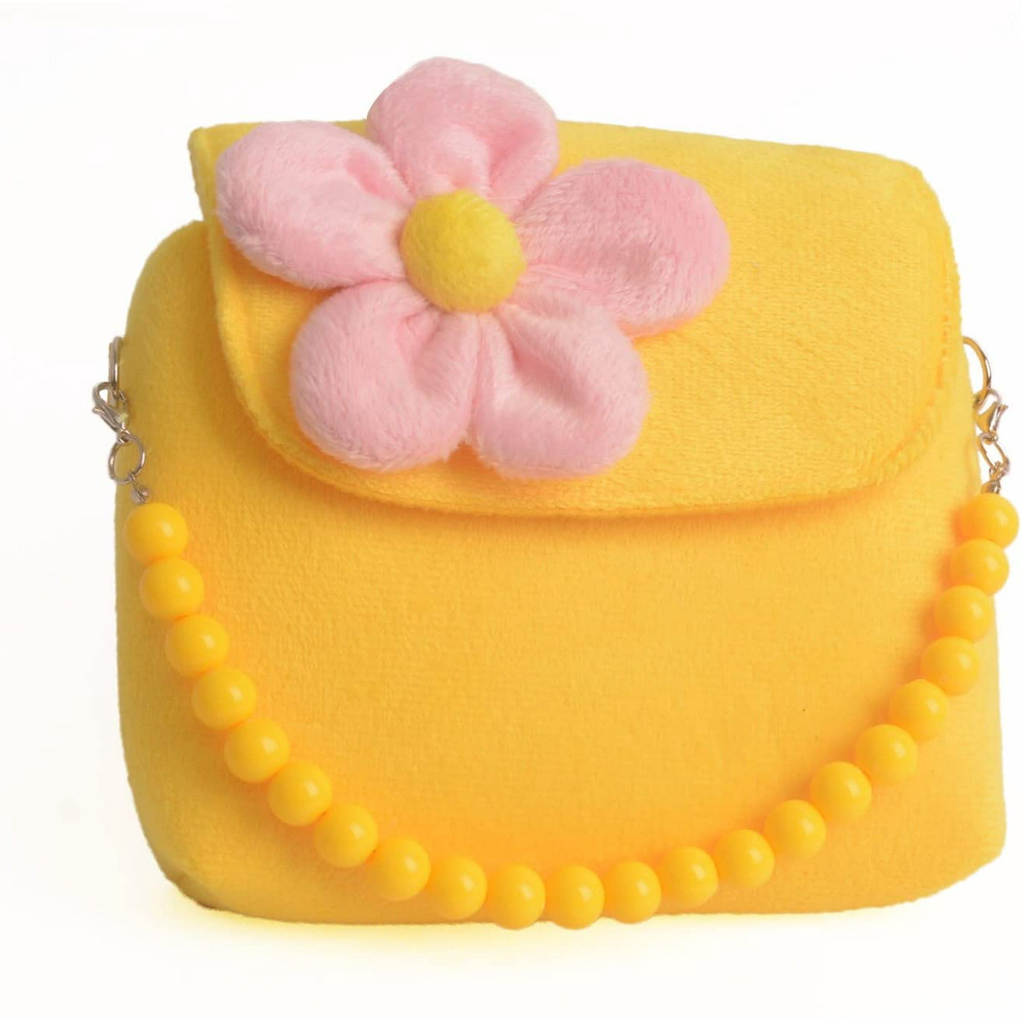 Click here for Chlua Little Girl Beauty Set Plush Flower Handbag$... prices