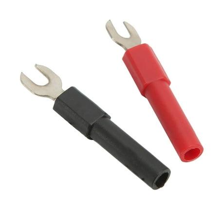 Fyydes Spade Connector Plug,Spade Plug 4mm Width U Type Low Loss Fork ...