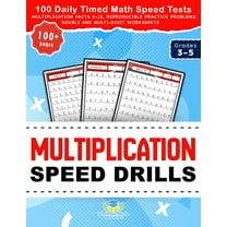 Practicing Math Facts Division Timed Tests: 100 Daily Math Drills ...