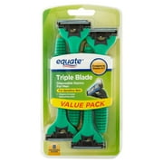 Equate Twin Blade Plus Disposable Razors, 5 count - Walmart.com ...