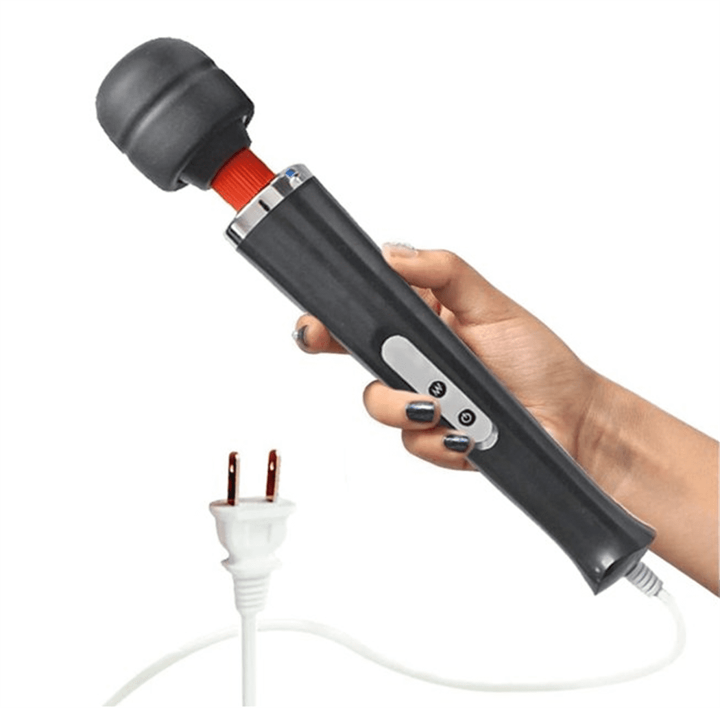 Happon 1 Pc Wired Powerful Handheld Wand Massager with 10 Pulse ...