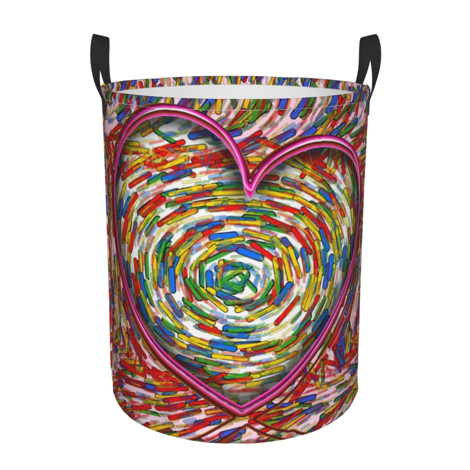 XMXY Round Laundry Basket Organizer, Diversity Heart Networking ...