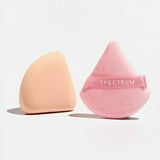 Spectrum Collections Makeup Puff Duo Pink Velour and Marble Rubycell - Walmart.com