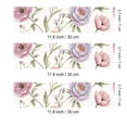 3 pcs Elegant Rose Branch Cake Strips Edible birthday cake strips, cake ...