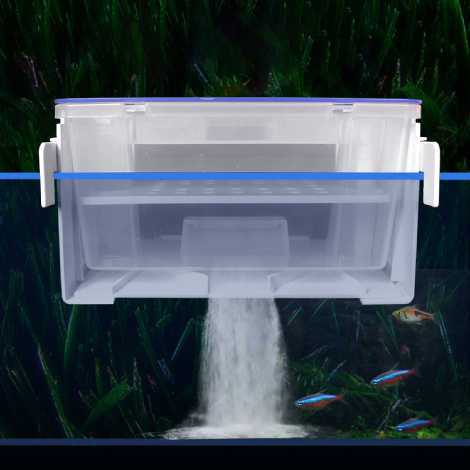 Happy Date Fish Aquarium Filter Box, Turtle Tank, Waterfall Filter ...