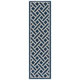 SAFAVIEH Courtyard Neville Geometric Trellis Indoor/Outdoor Area Rug, 8 ...
