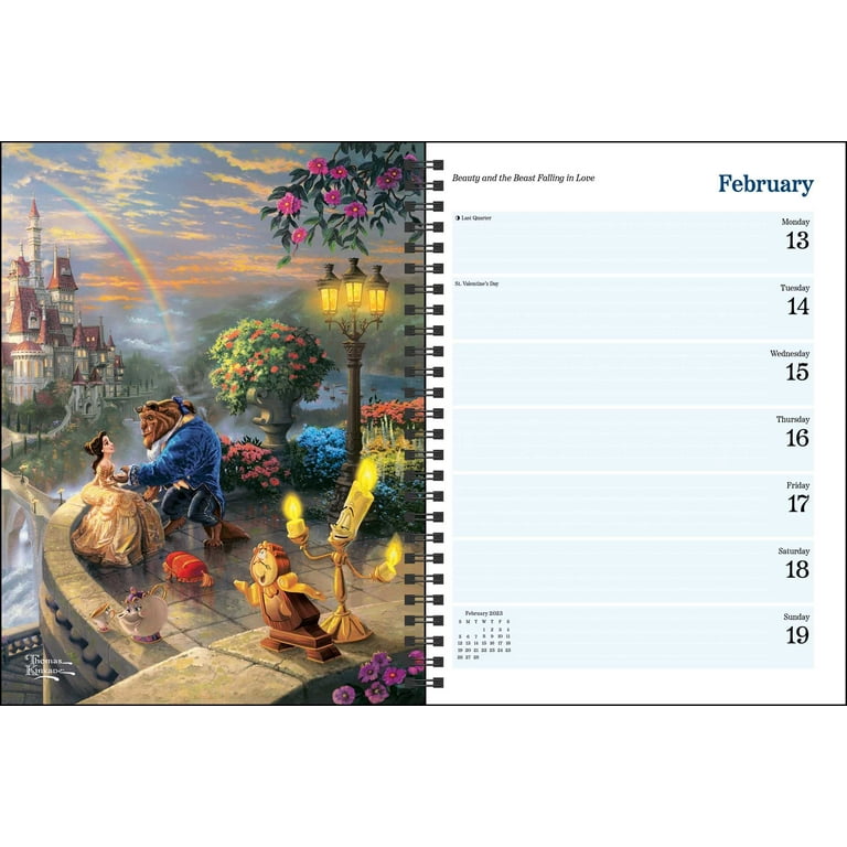 Thomas Kinkade Disney Dreams Collection 2022 Wall Calendar