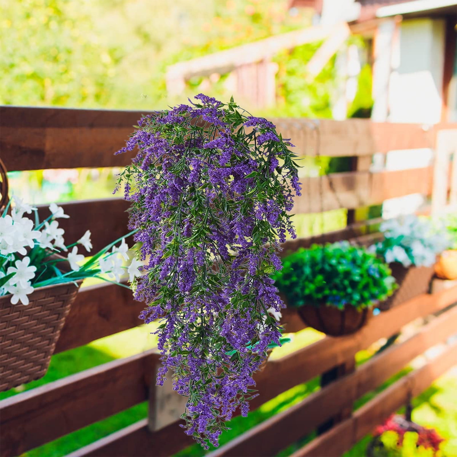 Click here for Rvkxad Artificial Lavenders Wall Hanging  Realisti... prices