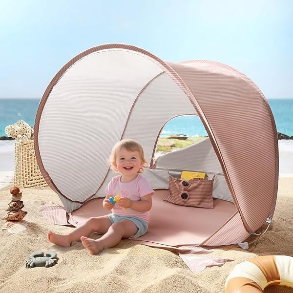 Click here for Xuwssf Tiny Land Baby Beach Tent - Pop Up Baby Ten... prices