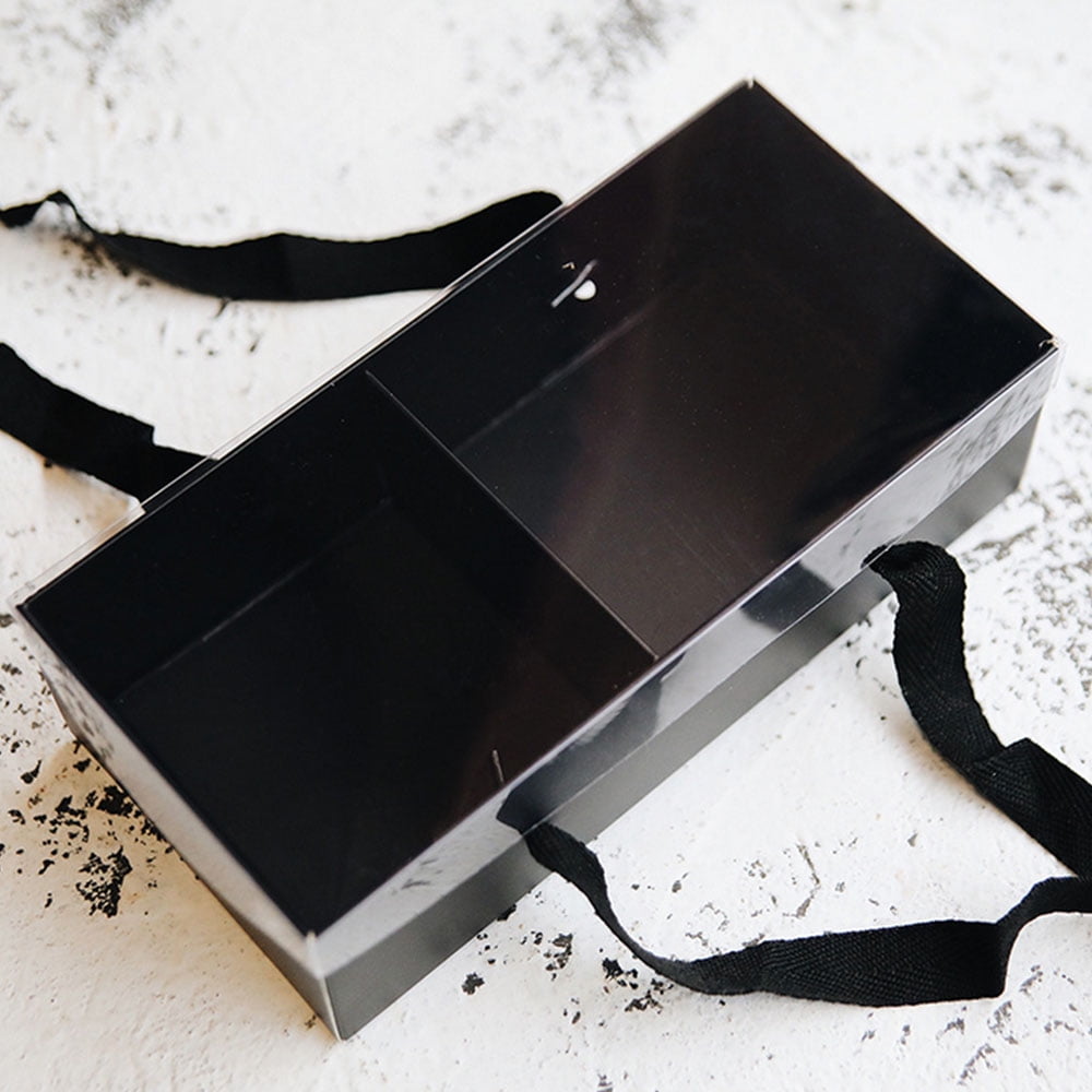 Portable Flower Box Package Folding Gift Box with Partition for ...