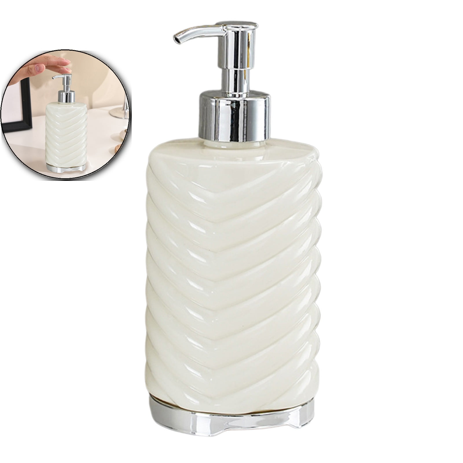 Click here for Dvruxg Refillable Hand Sanitizer Dispenser Bottle... prices