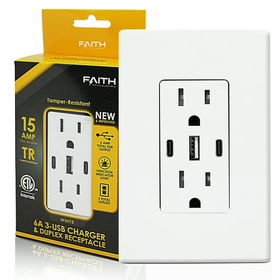 RiteAV 15 Amp Power Outlet 1 Port CAT6A 1 SC-APC-Simplex 1 USB-3 Jack ...