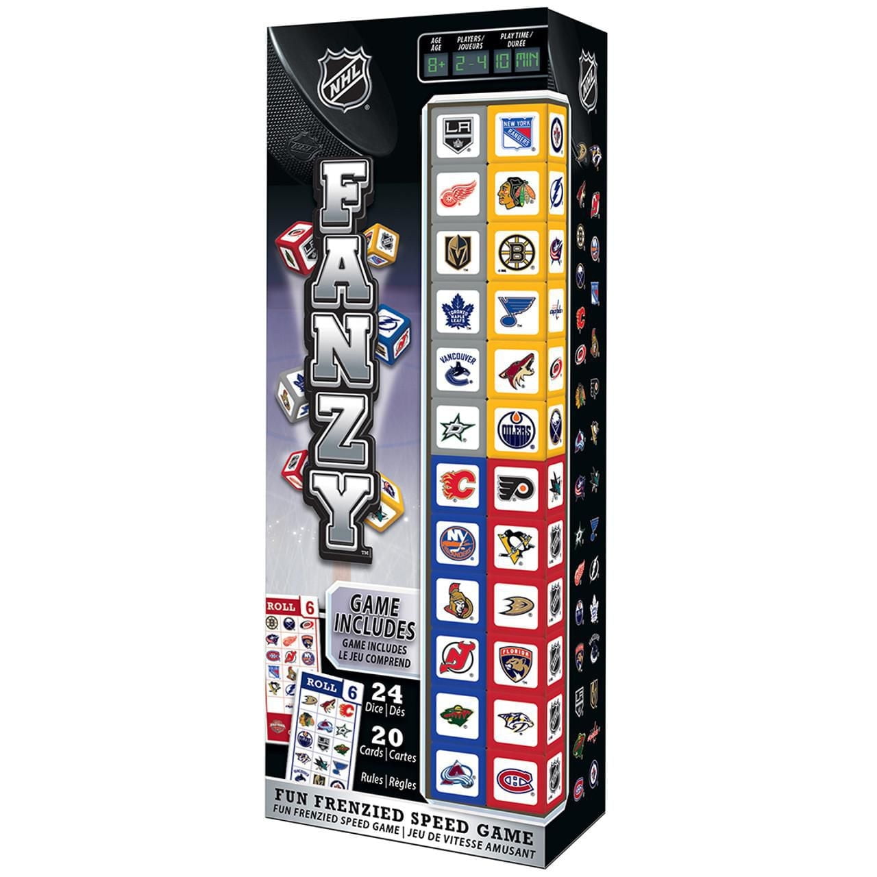 Click here for Masterpieces Puzzle Company Nhl Fanzy Speed Dice G... prices