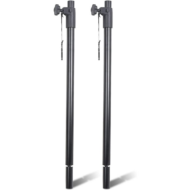 Sound Town 2-Pack Subwoofer/Speaker Poles with Adjustable Height, with ...