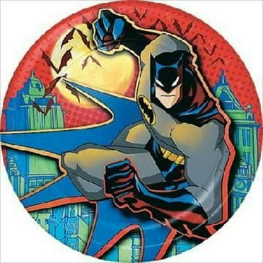 Batman Birthday Paper Dinner Plates, 9in, 8ct - Walmart.com