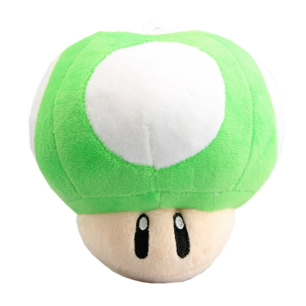 uiuoutoy Super Mario Green 1-Up Mushroom Stuffed Plush 6'' - Walmart.com
