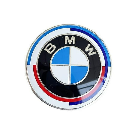 Bmw Logo 50th Anniversary New Front Emblem Hood Logo / 5 Series 3 ...