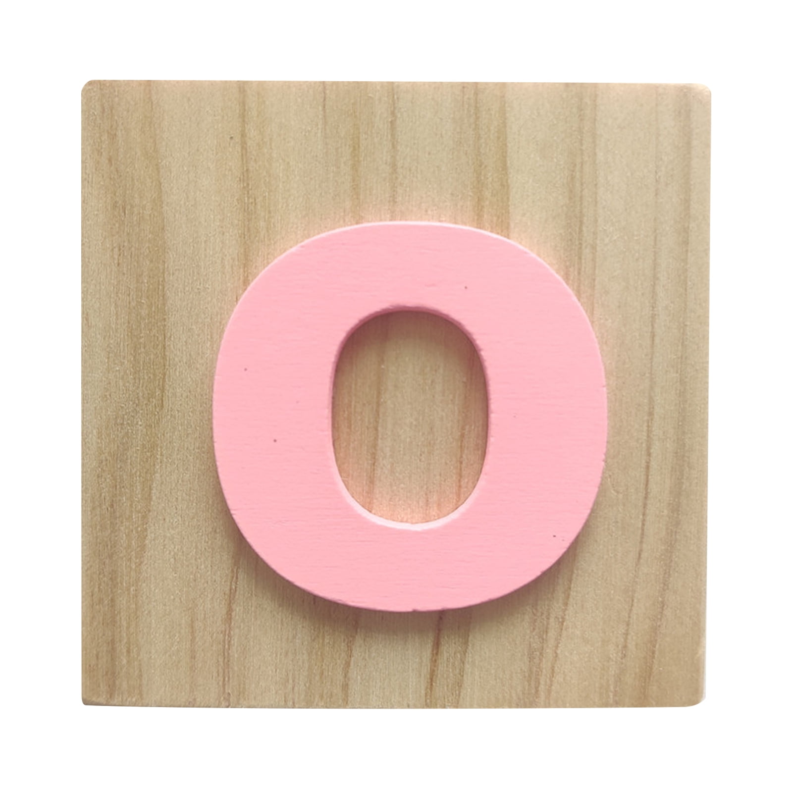 Farfi Alphabet Block Nordic Style Ornamental Pine Wood Portable 26 ...