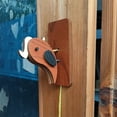 HBASD Vintage Wooden Handmade Creative Woodpecker Door Bell with Pull ...