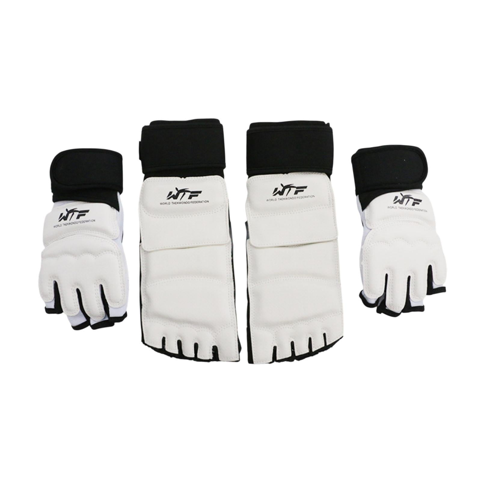 Taekwondo Hand and Foot Protector Guard de pie para Kung Fu Grappling ...