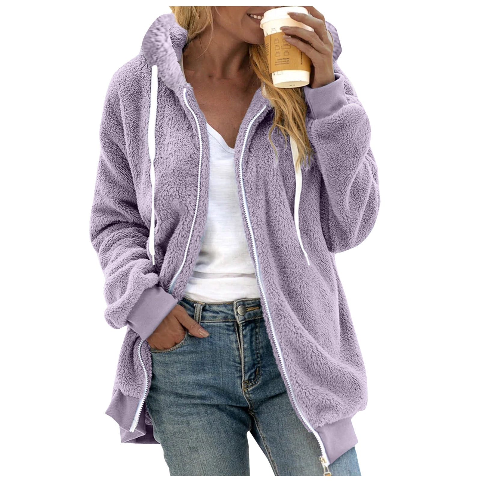 Click here for 2dxuixsh Jackets For Women Womens Plus Size Solid... prices