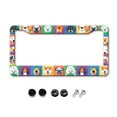 Dogs Icon License Plate Frames Personalized License Plate Frames Cover ...