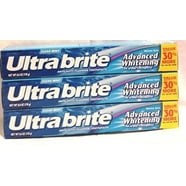Ultra Brite Advanced Whitening Toothpaste, Fresh Breath, Teeth Whitener ...