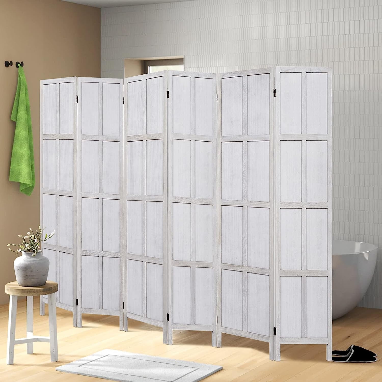 Wood Room Divider, Room Dividers and Folding Privacy Screens Room ...