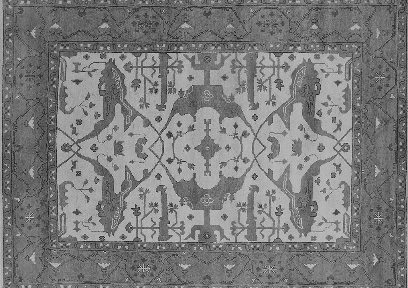 Ahgly Company Indoor Rectangle Oriental Gray Industrial Area Rugs, 5' x ...