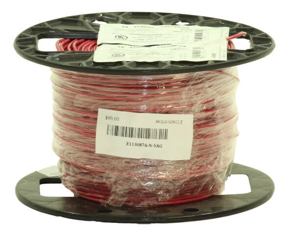 Cerrowire E113087A Machine Tool Wire Color: Red 18AWG L: 500 Feet RED ...