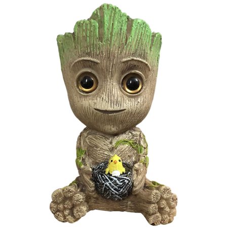 Aquarium Air Bubbler Decorations - Resin Groot Crafts for Aquarium Fish ...