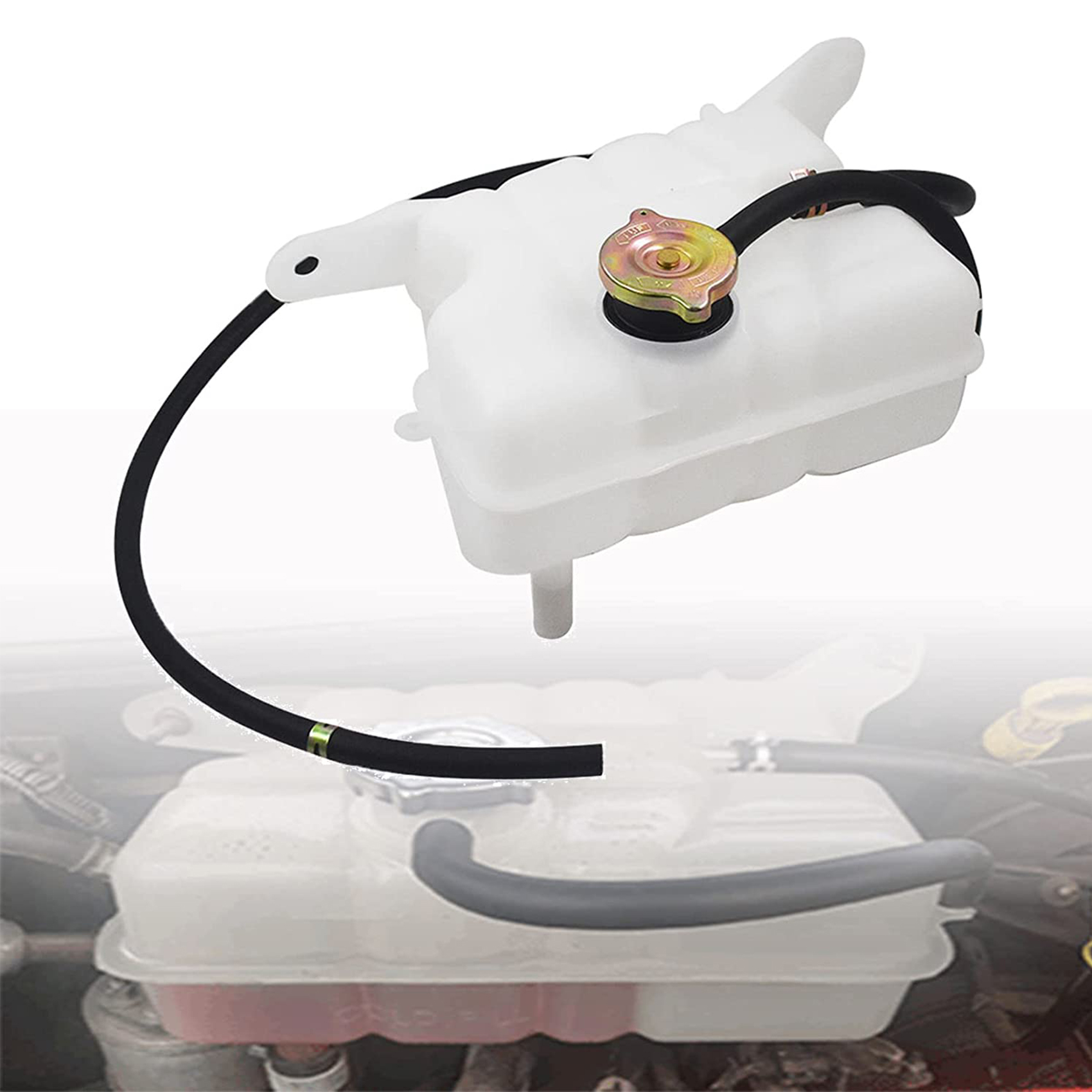 SEBLAFF Coolant Overflow Recovery Tank Reservoir W/Cap For 2002-2007 ...
